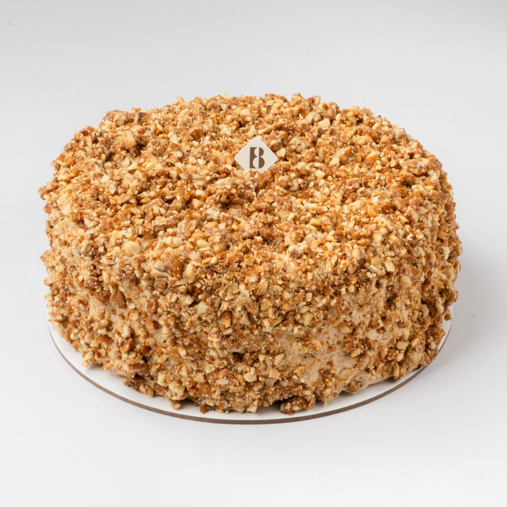 Cashew Mocha Nougat - Whole Cake - Bodas Dessert Bar